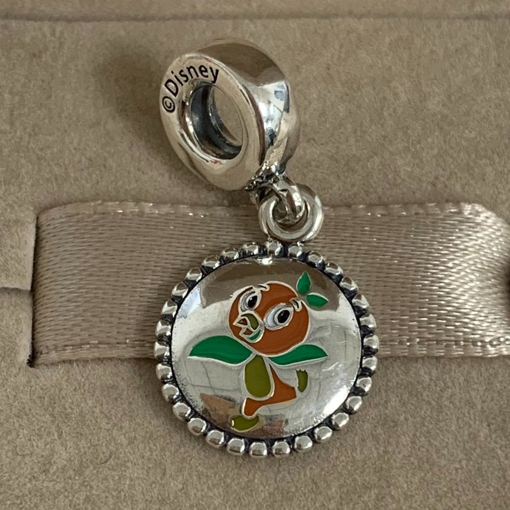 Pandora Disney Orange Bird Charm - Gem
